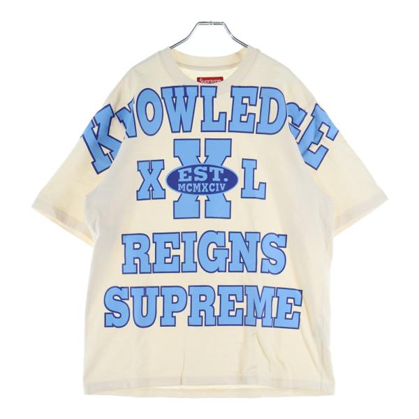 [商品番号]1426A080019[ブランド]SUPREME（シュプリーム）[モデル]24SS Overprint Knowledge S/S Top オーバープリントナレッジ 半袖Tシャツ カットソー ホワイト[販売店舗]AWESOME ...