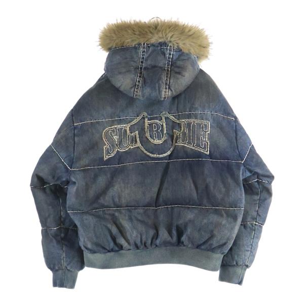 [商品番号]1426A140002[ブランド]SUPREME（シュプリーム）[モデル]25AW ×True Religion Puffer Jacket トゥルーレリジョン パファージャケット ダウンジャケット インディゴ[販売店舗]BRI...