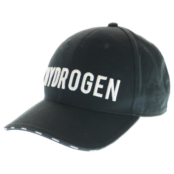 [商品番号]1426A220013[ブランド]HYDROGEN（ハイドロゲン）[モデル]ロゴ刺繍 ベースボールキャップ 帽子 ブラック[販売店舗]BRING オンラインショップ
