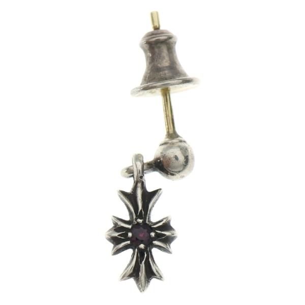 [商品番号]1426B090026[ブランド]CHROME HEARTS（クロムハーツ）[モデル]TNY E CH PLS 1 RBY タイニーECHプラスドロップ 1ルビー シルバーピアス[販売店舗]BRING WASTE_NOT