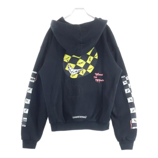 [商品番号]1426C120014[ブランド]CHROME HEARTS（クロムハーツ）[モデル]×MATTY BOY PPO PRETENSE PULLOVER THERMAL HOODIE プルオーバーパーカー サーマルフーディー ブラ...