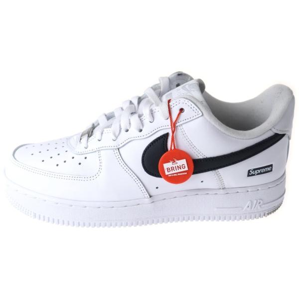 [商品番号]1426D250006[ブランド]NIKE（ナイキ）[モデル]×SUPREME AIR FORCE 1 LOW CU9225-102 エア フォース 1 ローカットスニーカー ホワイト/ブラック US8/26cm[販売店舗]BR...