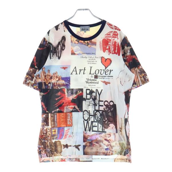 [商品番号]1426E120003[ブランド]Vivienne Westwood（ヴィヴィアンウエストウッド）[モデル]Art Lover Chaos アートラヴァーケイオス 半袖Tシャツ カットソー マルチカラー 4147-8609[販売...