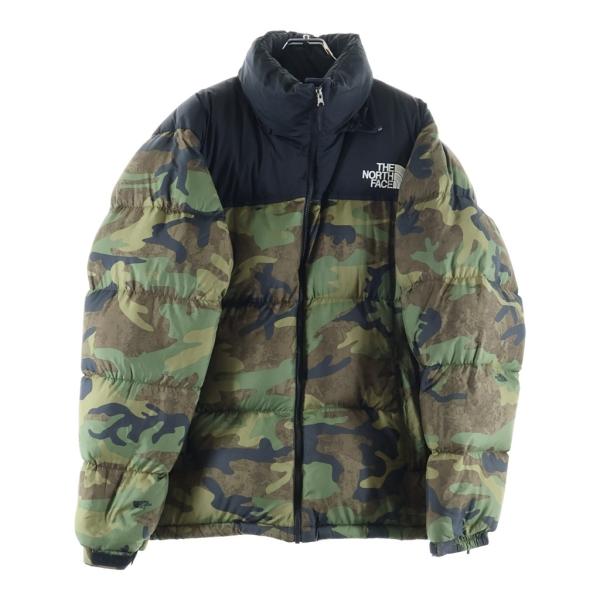 [商品番号]1426I220012[ブランド]THE NORTH FACE（ザノースフェイス）[モデル]Novelty Nuptse Jacket ノベルティーヌプシジャケット ダウンジャケット カモフラ カーキ ND92336[販売店舗]...