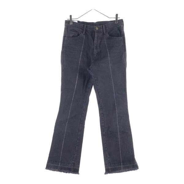 [商品番号]1626A050016[ブランド]FUMIKA UCHIDA（フミカウチダ）[モデル]15oz BLACK DENIM CENTER PRESS センタープレス デニムパンツ ジーンズ ブラック レディース FU-I-PT010...