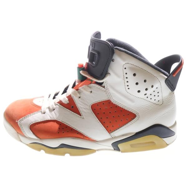 [商品番号]1626A100045[ブランド]NIKE（ナイキ）[モデル]【観賞用】AIR JORDAN 6 RETRO TINKER 384664-104 エアジョーダン6 レトロ ティンカー ハイカットスニーカー ホワイト/オレンジ U...
