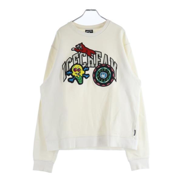 [商品番号]1626A140024[ブランド]ICE CREAM（アイスクリーム）[モデル]CUNNINGHAM CREW NECK SWEATSHIRT 491-7307 カニングハム クルーネックスウェットトレーナー ホワイト[販売店舗...