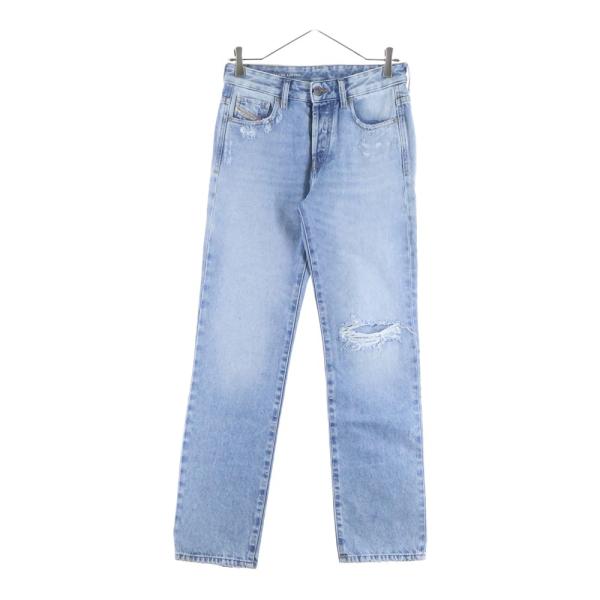[商品番号]1626B030004[ブランド]DIESEL（ディーゼル）[モデル]1989 D-MINE DENIM PANTS A12338 フロントダメージ加工 ストレートデニムパンツ インディゴ レディース[販売店舗]BRING オン...