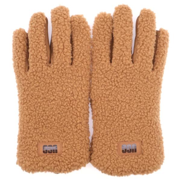 [商品番号]1626B050012[ブランド]UGG（アグ）[モデル]UGGfluff Glove UGGフラッフグローブ 手袋 ブラウン[販売店舗]BRING札幌店