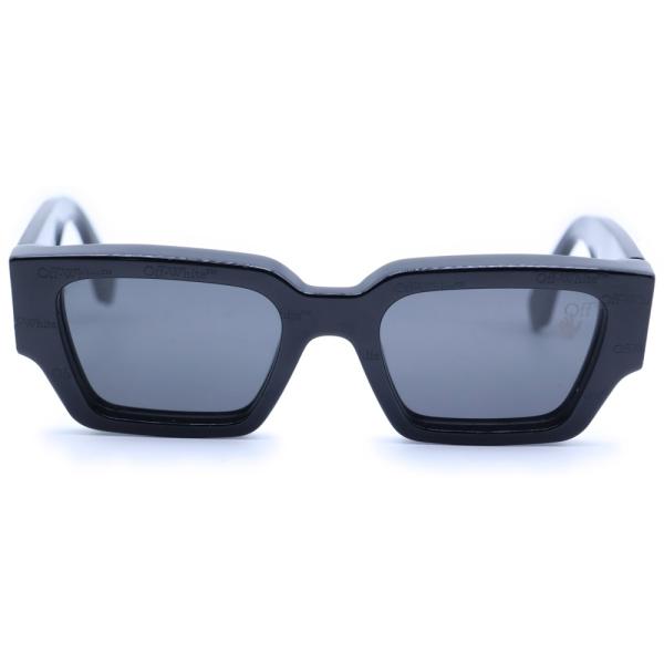 [商品番号]1626B080023[ブランド]OFF-WHITE（オフホワイト）[モデル]Virgil Rectangular Frame OW40014U ロゴフレームサングラス ブラック[販売店舗]BRING札幌店