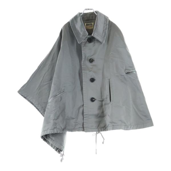 [商品番号]1626B260024[ブランド]YOHJI YAMAMOTO REGULATION（ヨウジヤマモト レギュレーション）[モデル]Cape Poncho Jacket アシンメトリー ポンチョ グレー FV-J51-007[販売...