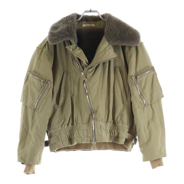 [商品番号]1626C110037[ブランド]FUMIKA UCHIDA（フミカウチダ）[モデル]BOMBER FLIGHT BLOUSON SHORT ボンバーフライト ブルゾン ショートジャケット ベージュ FU-E-OTO13[販売店...