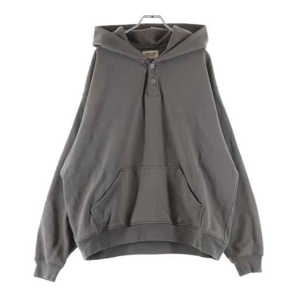 [商品番号]1626D060006[ブランド]FEAR OF GOD（フィアオブゴッド）[モデル]Sixth Collection Everyday Henley Hoodie ヘンリーネックプルオーバーパーカー[販売店舗]BRING札幌店
