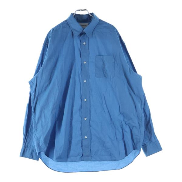 [商品番号]1626E110027[ブランド]MARKAWARE（マーカウェア）[モデル]HUGE SHIRT SOKTAS ORGANIC COTTON POPLIN テントシャツ 長袖シャツ ブルー A22C-03SH01C[販売店舗]...