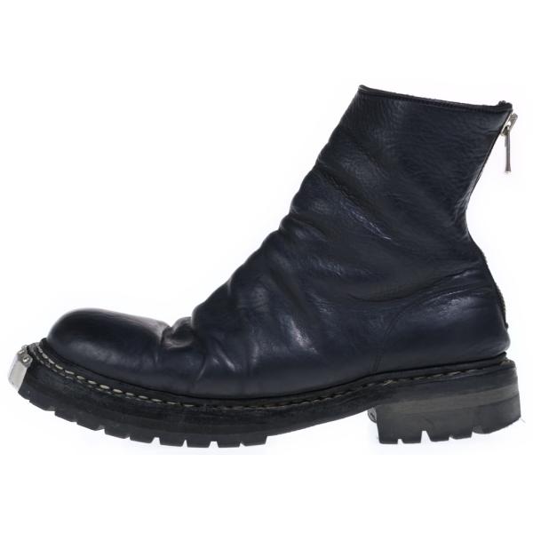 [商品番号]1626F090003[ブランド]GUIDI（グイディ）[モデル]24AW Back Zip Boots GR06V ホースレザー バックジップ ミドルカットブーツ ブラック[販売店舗]BRING札幌店