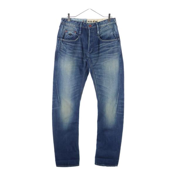 [商品番号]1725J050013[ブランド]DENHAM（デンハム）[モデル]CROSSBACK クロスバック デニムパンツ ジーンズ インディゴ[販売店舗]BRING オンラインショップ