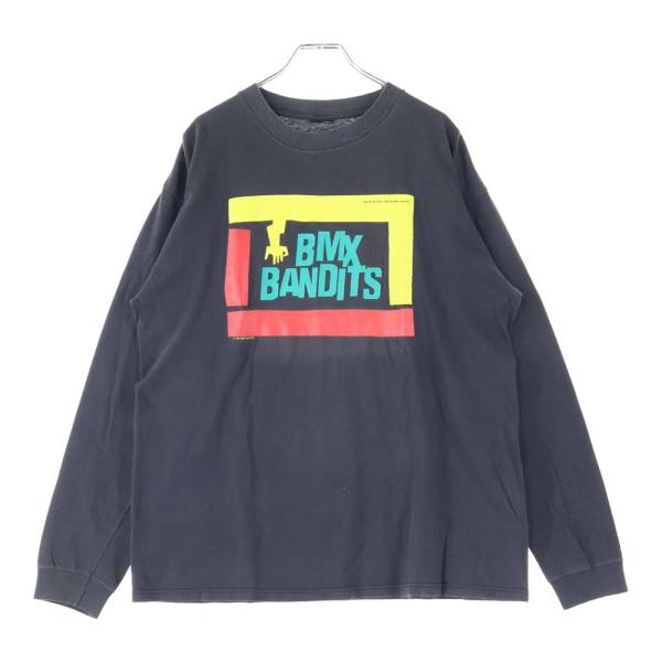 [商品番号]1725J260036[ブランド]VINTAGE（ヴィンテージ）[モデル]90s BMX BANDITS L/S TEE バンドT 長袖 クルーネック ロンT ブラック[販売店舗]BRING オンラインショップ