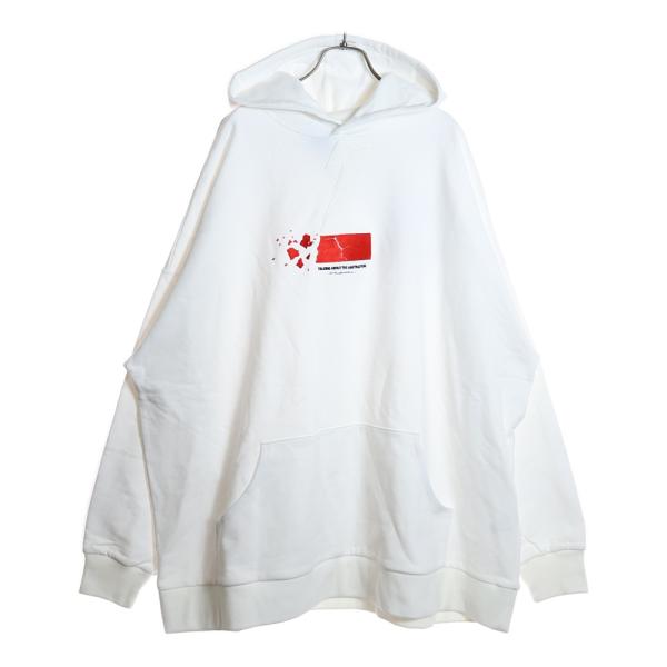 [商品番号]1725K180029[ブランド]TALKING ABOUT THE ABSTRACTION（トーキング アバウト ザ アブストラクション）[モデル]ボルトパーカー CHALLES PHOTO PARKA-A ホワイト SS-P...