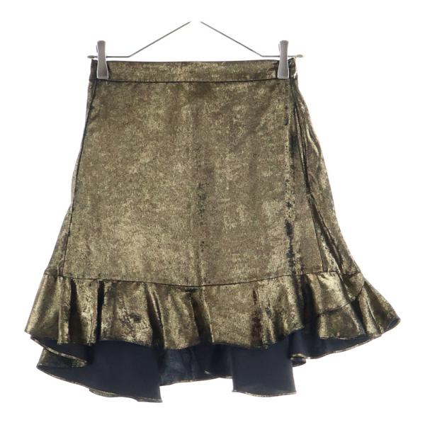 [商品番号]1725L030037[ブランド]ZADIG&amp;VOLTAIRE（ザディグエヴォルテール）[モデル]イージーウエスト マーメイドミニスカート ゴールド レディース[販売店舗]BRING オンラインショップ