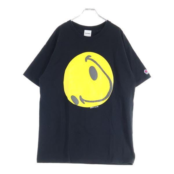 [商品番号]1725L070062[ブランド]READY MADE（レディメイド）[モデル]COLLAPSED FACE TEE クルーネック 半袖Tシャツ ブラック RE-CO-BK-00-00-143[販売店舗]BRING オンラインショップ