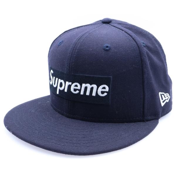 [商品番号]1726A100043[ブランド]SUPREME（シュプリーム）[モデル]16AW ×NEW ERA R.I.P. Box Logo Cap ボックスロゴ ベースボール キャップ ネイビー[販売店舗]BRING オンラインショップ