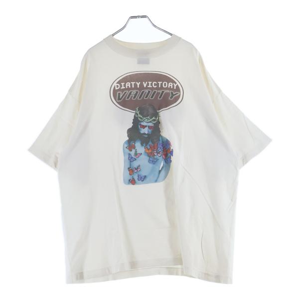 [商品番号]1726A290010[ブランド]SAINT MICHAEL（セントマイケル）[モデル]24AW VANITY SS TEE SM-YS1-0000-006 ジーザスプリント半袖Tシャツ カットソー ホワイト[販売店舗]BRIN...