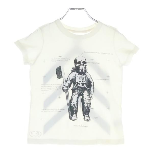 [商品番号]1726A300030[ブランド]CHROME HEARTS（クロムハーツ）[モデル]FOTI S/S TEE フォティ クルーネック 半袖Tシャツ ホワイト キッズ[販売店舗]BRING福岡天神店