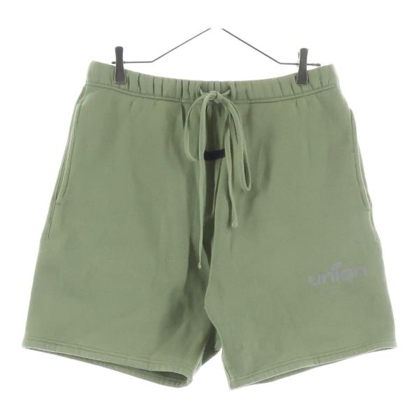 [商品番号]1726B110006[ブランド]FEAR OF GOD ESSENTIALS（フィアオブゴッド エッセンシャルズ）[モデル]×UNION 30 year Shorts ユニオンプリント ハーフパンツ ショーツ カーキ[販売店舗...