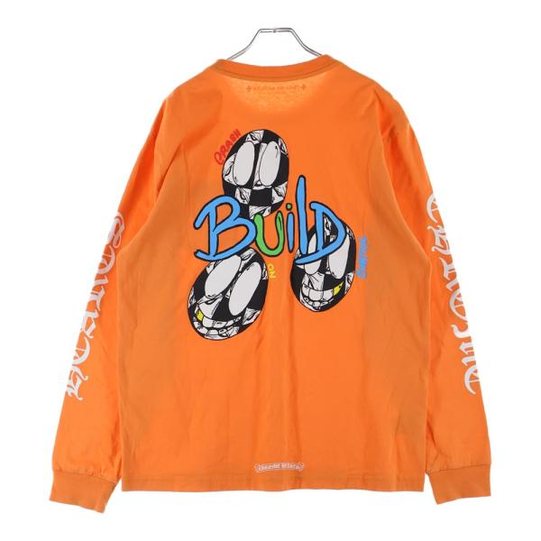 [商品番号]1726D170004[ブランド]CHROME HEARTS（クロムハーツ）[モデル]21SS ×MATTY BOY PPO LINK BUILD L/S Tee マッティーボーイ プリントロゴ長袖Tシャツ オレンジ[販売店舗]...