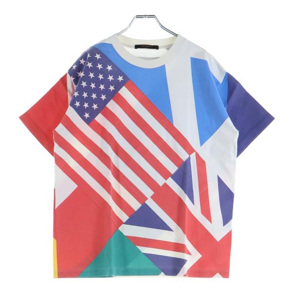 [商品番号]2025J250013[ブランド]LOUIS VUITTON（ルイヴィトン）[モデル]19AW 総柄プリント クルーネック半袖Tシャツ カットソー マルチ RM192 NPG HHY81W[販売店舗]BRING 新宿店