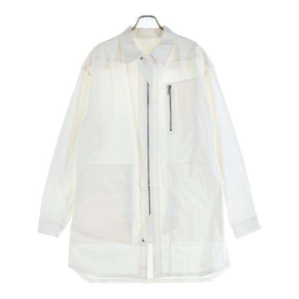 [商品番号]2025L230001[ブランド]Rick Owens（リックオウエンス）[モデル]20SS LS OVERSIZED OUTERSHIRT オーバーサイズ 長袖シャツ ホワイト RU20S7790-TE[販売店舗]BRING 新宿店