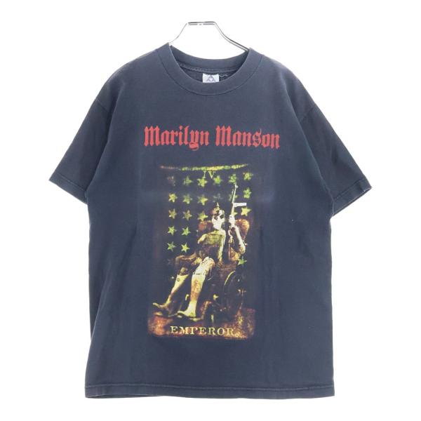 [商品番号]2026A210039[ブランド]VINTAGE（ヴィンテージ）[モデル]90s Marilyn manson TOUR T-shirts ツアーTシャツ マリリンマンソン グラフィック半袖Tシャツ カットソー ブラック[販売店...