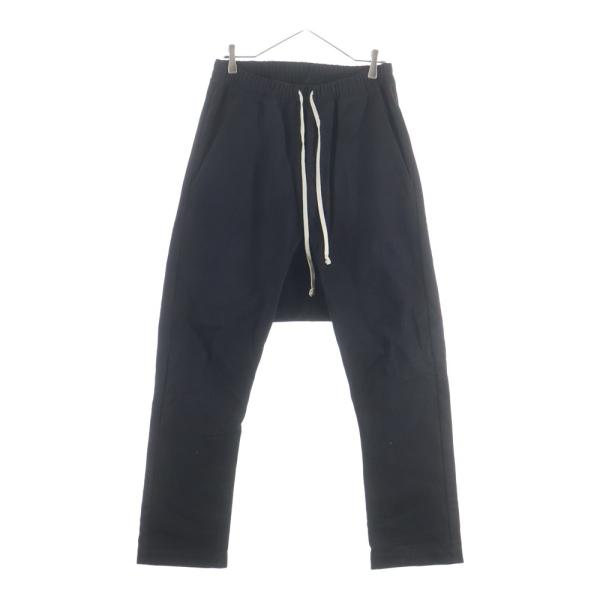 [商品番号]2026B020023[ブランド]Rick Owens（リックオウエンス）[モデル]22AW DRAWSTRING LONG PANTS ドローコード コットンパンツ ブラック RU02B2380-CF[販売店舗]BRING 新宿店