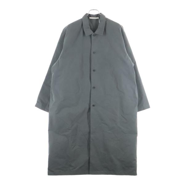 [商品番号]2026B090009[ブランド]FEAR OF GOD ESSENTIALS（フィアオブゴッド エッセンシャルズ）[モデル]ラバーロゴ ステンカラーコート ロングコート グレー[販売店舗]BRING THRIFT CLOSET