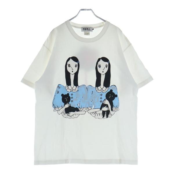 [商品番号]2026B280011[ブランド]KIDILL（キディル）[モデル]COLLABORATION WITH MAYA SHIBASAKI マヤ シバサキ ロゴ プリント 半袖 カットソー ホワイト KL707[販売店舗]BRING...