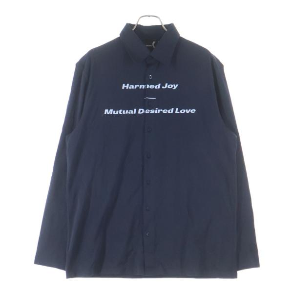 [商品番号]2026C140001[ブランド]RAF SIMONS（ラフシモンズ）[モデル]×FRED PERRY PRINTED JERSEY SHIRT フレッドペリー プリントジャージー 長袖シャツ ネイビー SM6516[販売店舗]...