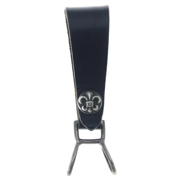 [商品番号]2026D040002[ブランド]CHROME HEARTS（クロムハーツ）[モデル]BELT LOOP BSフレアボタンレザーベルトループ シルバー/ブラック BCA401[販売店舗]OneStyle新宿店