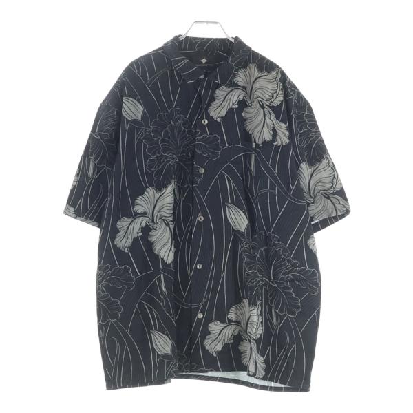 [商品番号]2026G090001[ブランド]BUDSPOOL（バッズプール）[モデル]×GAKKIN 菖蒲華 HAWAIIAN SHIRT ガッキン ハワイアン 半袖シャツ ブラック[販売店舗]BRING 新宿店