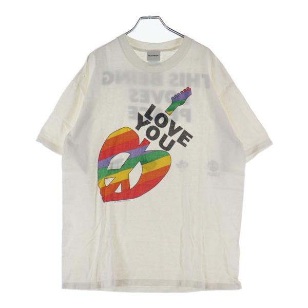 [商品番号]2125J030031[ブランド]READY MADE（レディメイド）[モデル]24SS PEACE PRINT TEE ピース プリント クルーネック 半袖カットソー Tシャツ ホワイト RE-CO-WH-00-00-274[...