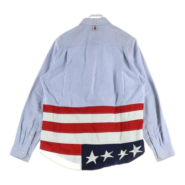 [商品番号]2125K090006[ブランド]VISVIM（ヴィスヴィム）[モデル]LUNGTA B.D. STARS L/S SHIRT 長袖シャツ ライトブルー 0116105011004[販売店舗]BRING オンラインショップ