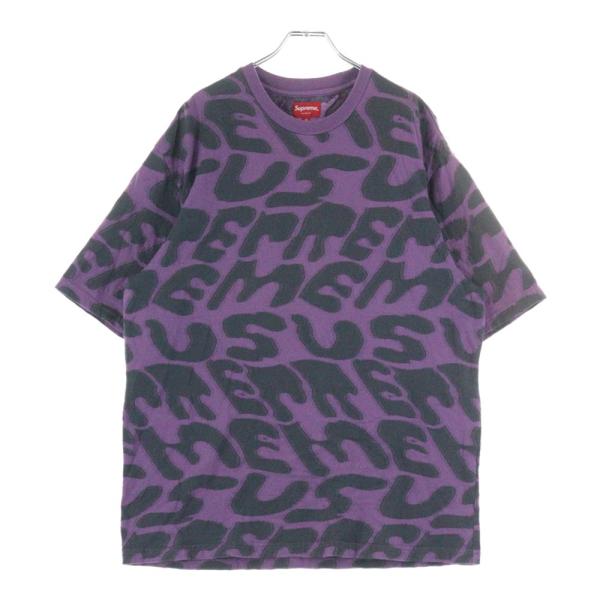 [商品番号]2125K140006[ブランド]SUPREME（シュプリーム）[モデル]23SS Stacked Intarsia Tee クルーネック 半袖Tシャツ パープル[販売店舗]AWESOME VINTAGE ＆ OneStyle ...