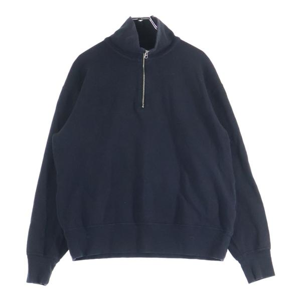[商品番号]2126A090016[ブランド]PHIGVEL（フィグベル）[モデル]HALF ZIP SPORTING TOP ハーフジップ スポーティング スウェットトレーナー ブラック PMAM-CL02[販売店舗]BRING オンライ...