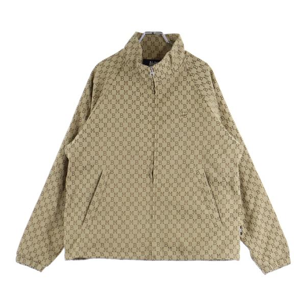 [商品番号]2126A100015[ブランド]MOBB（モブ）[モデル]MONOGRAM JACQUARD TRACK JACKET モノグラム ジャカード ジップアップトラックジャケット ベージュ 25MB-AW-M49-BE[販売店舗]...