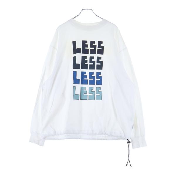 [商品番号]2126A180046[ブランド]CLESSTE（クレスト）[モデル]デザインプリント クルーネック 長袖Tシャツ カットソー ホワイト CLE-TE-2305[販売店舗]BRING オンラインショップ