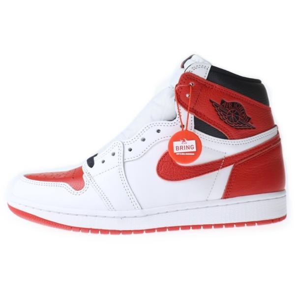 [商品番号]2126A220011[ブランド]NIKE（ナイキ）[モデル]AIR JORDAN 1 RETRO HIGH OG HERITAGE エアジョーダン1 レトロ ヘリテージ ハイカットスニーカー ホワイト/レッド US9/27cm...