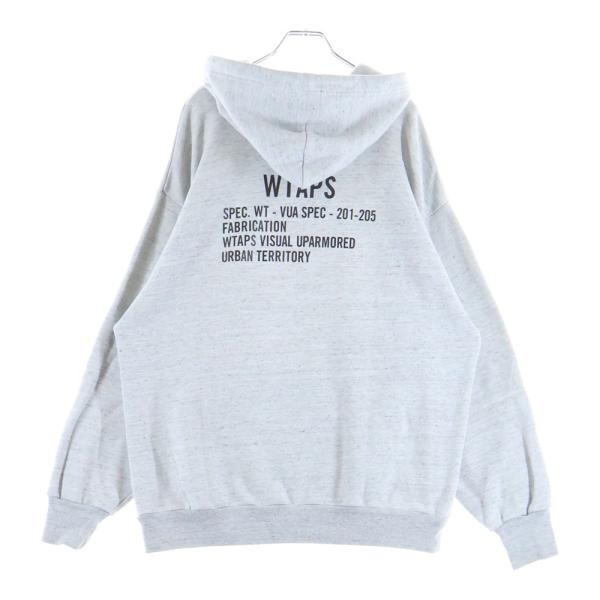 [商品番号]2126B060002[ブランド]WTAPS（ダブルタップス）[モデル]20SS ACADEMY HOODED SWEATSHIRT COPO アカデミー フーデッド プルオーバースウェットパーカー グレー 201ATDT-CS...