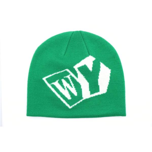 [商品番号]2126B210017[ブランド]WASTED YOUTH（ウェイステッドユース）[モデル]グラフィック ロゴ ビーニー ニット帽 グリーン WY25GD013[販売店舗]BRING オンラインショップ