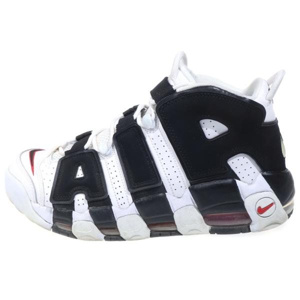 [商品番号]2126C010010[ブランド]NIKE（ナイキ）[モデル]Air More up Tempo エアモアアップテンポ ハイカットスニーカー ブラック/ホワイト US9/27cm 414962-105[販売店舗]BRING TH...