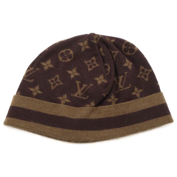 [商品番号]2126E060006[ブランド]LOUIS VUITTON（ルイヴィトン）[モデル]モノグラム カシミヤ混 ニット帽 ブラウン[販売店舗]BRING オンラインショップ