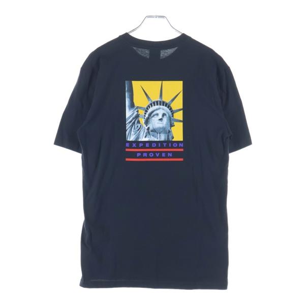 [商品番号]2126E170008[ブランド]SUPREME（シュプリーム）[モデル]Statue Of Liberty TEE 胸ロゴプリント クルーネック半袖Tシャツカットソー ブラック[販売店舗]BRING京都河原町店